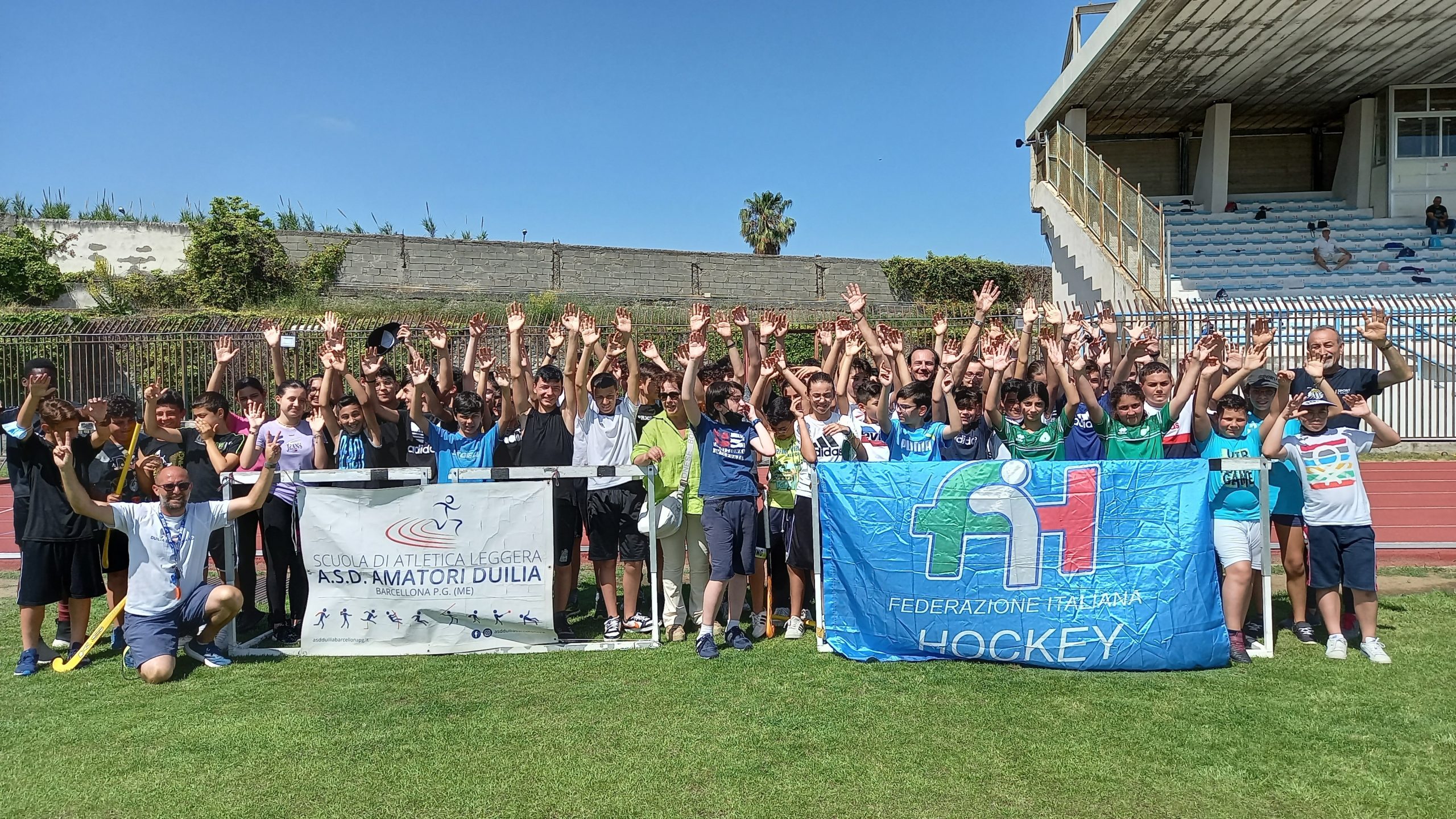 Barcellona PG. Hockey su prato, "Sport Attiva Junior" festa di sport al D'Alcontres | OraWebTv