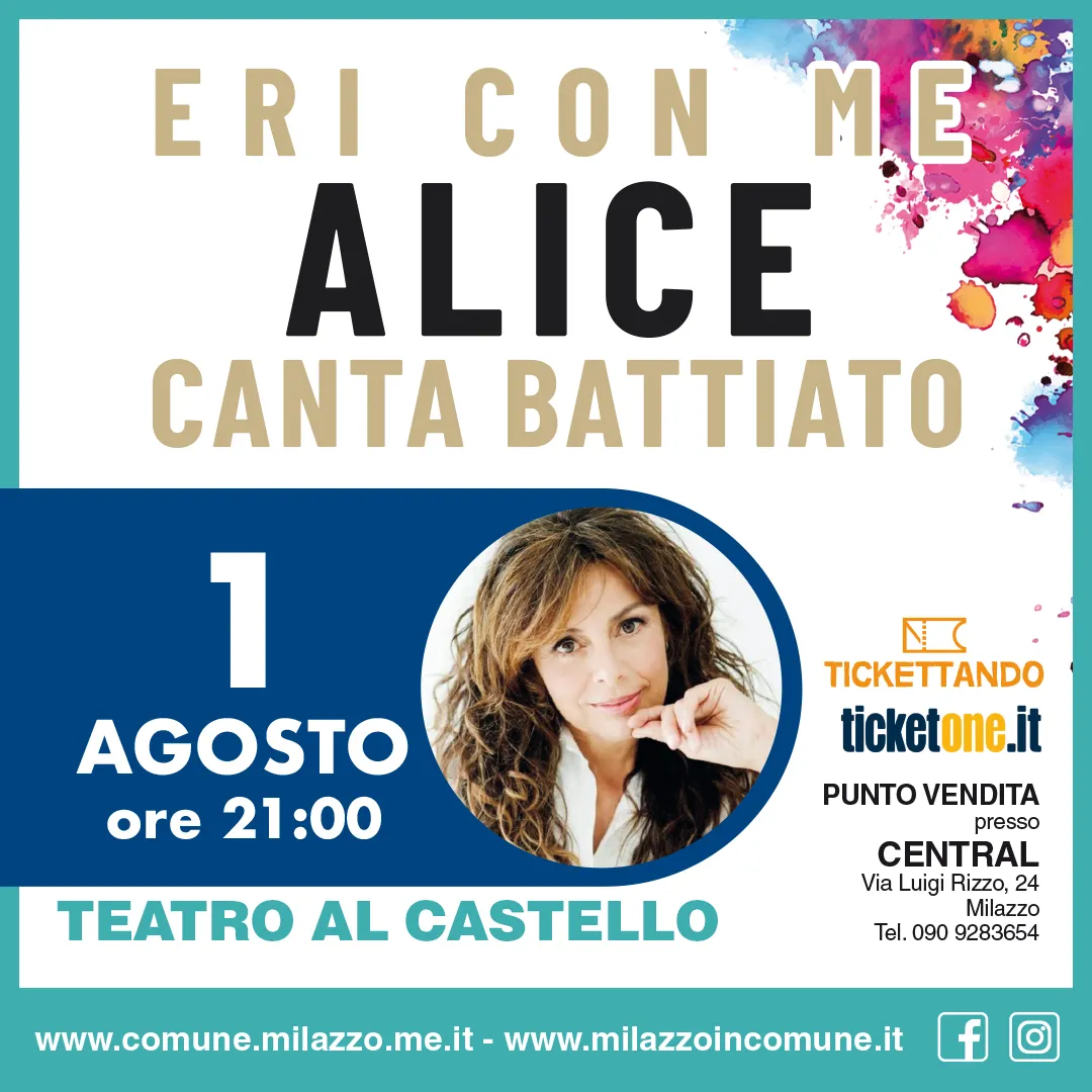 Alice “canta” Battiato, grande attesa per il concerto al Castello ...