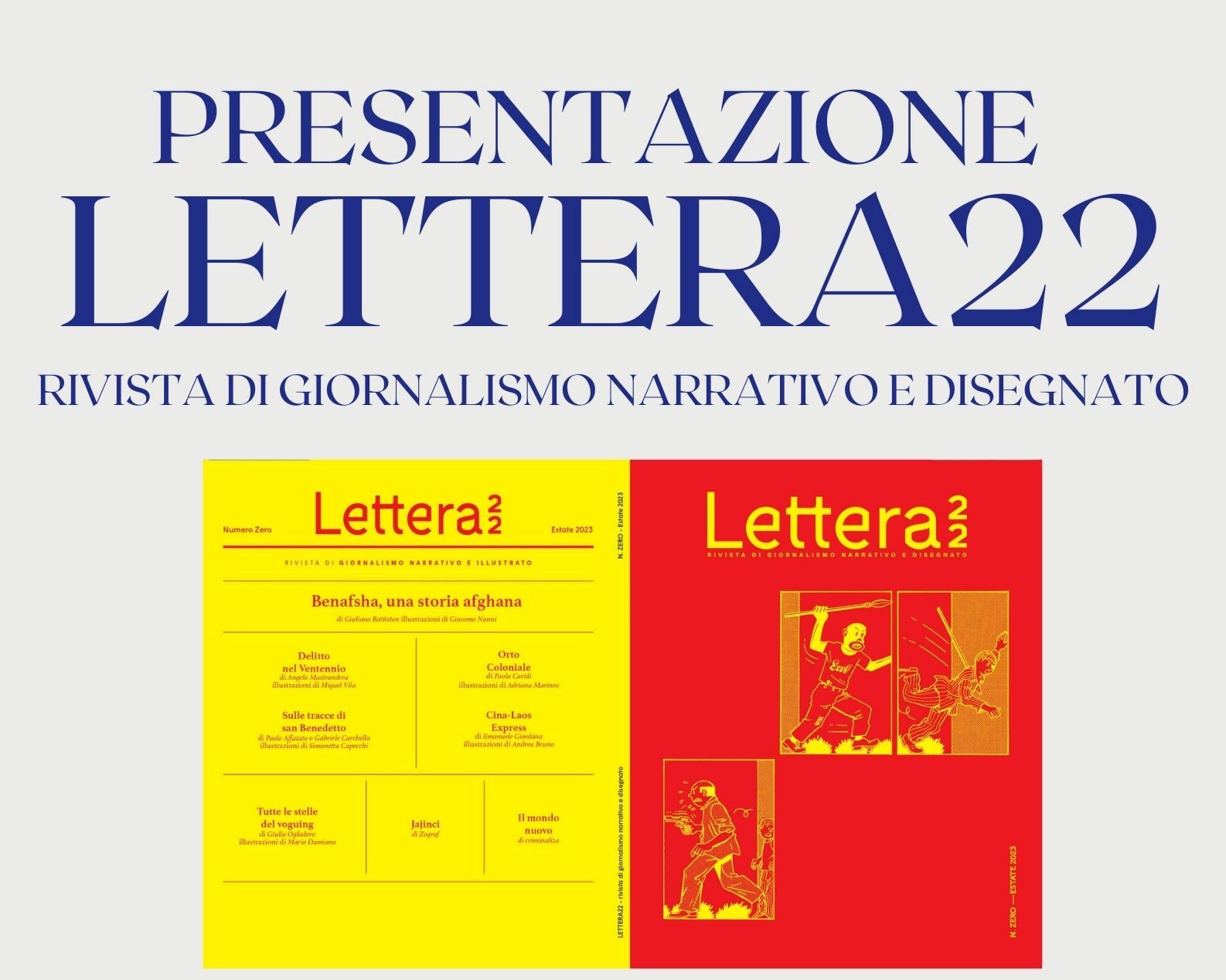 Barcellona PG. Presentazione di Lettera22, rivista di giornalismo narrativo e disegnato | OraWebTv