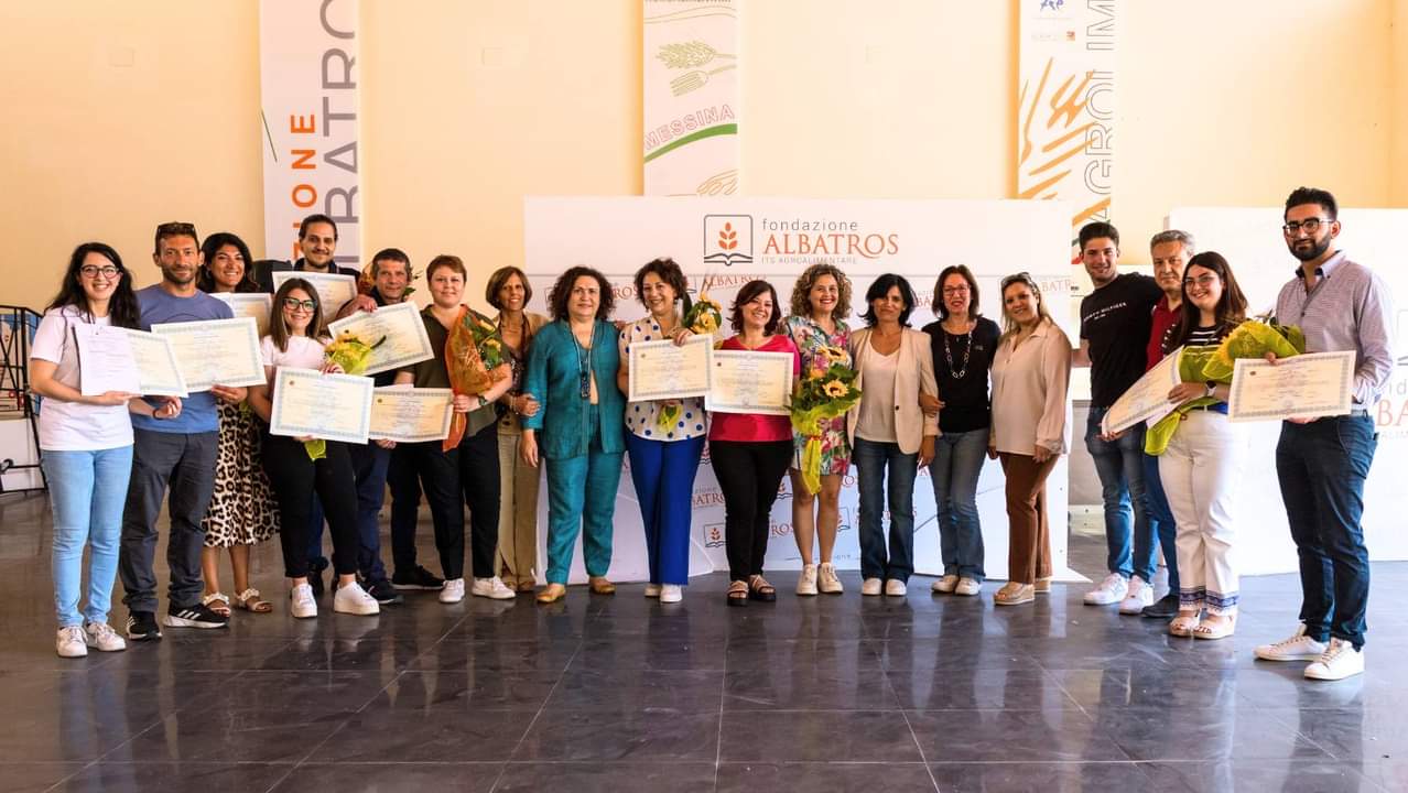 Messina. Cerimonia di consegna dei Diplomi ITS Academy Albatros per il corso "Agrifood made in ...