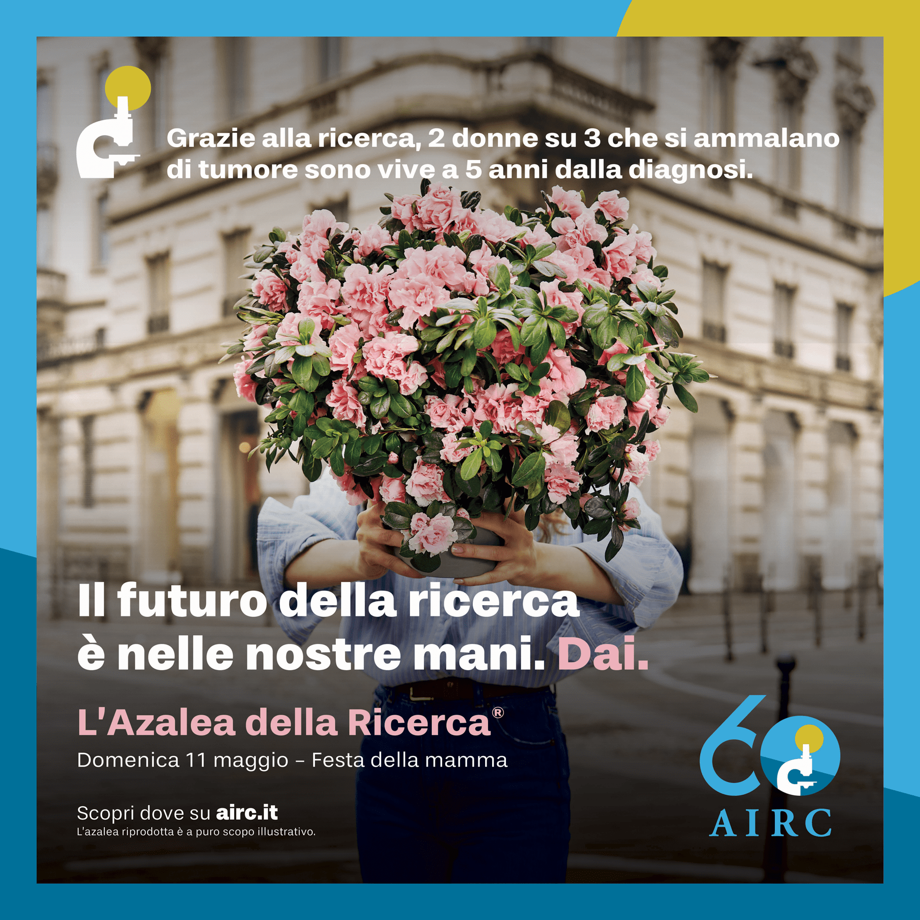 Cancro, Fondazione AIRC e AZALEA 2025 per Festa della Mamma, in oltre ...