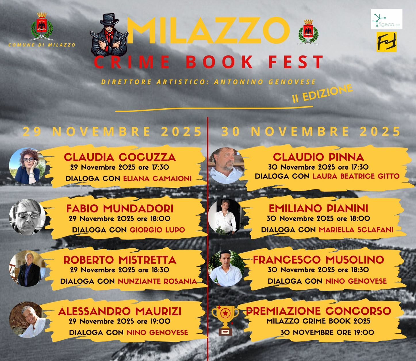 Fascino e mistero della letteratura noir alla II^ edizione di Milazzo ...